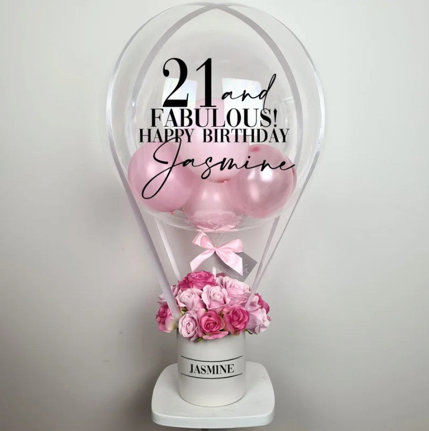 Eternal Pot | Faux Flowers - Eternal Pink – Balloon Butlers