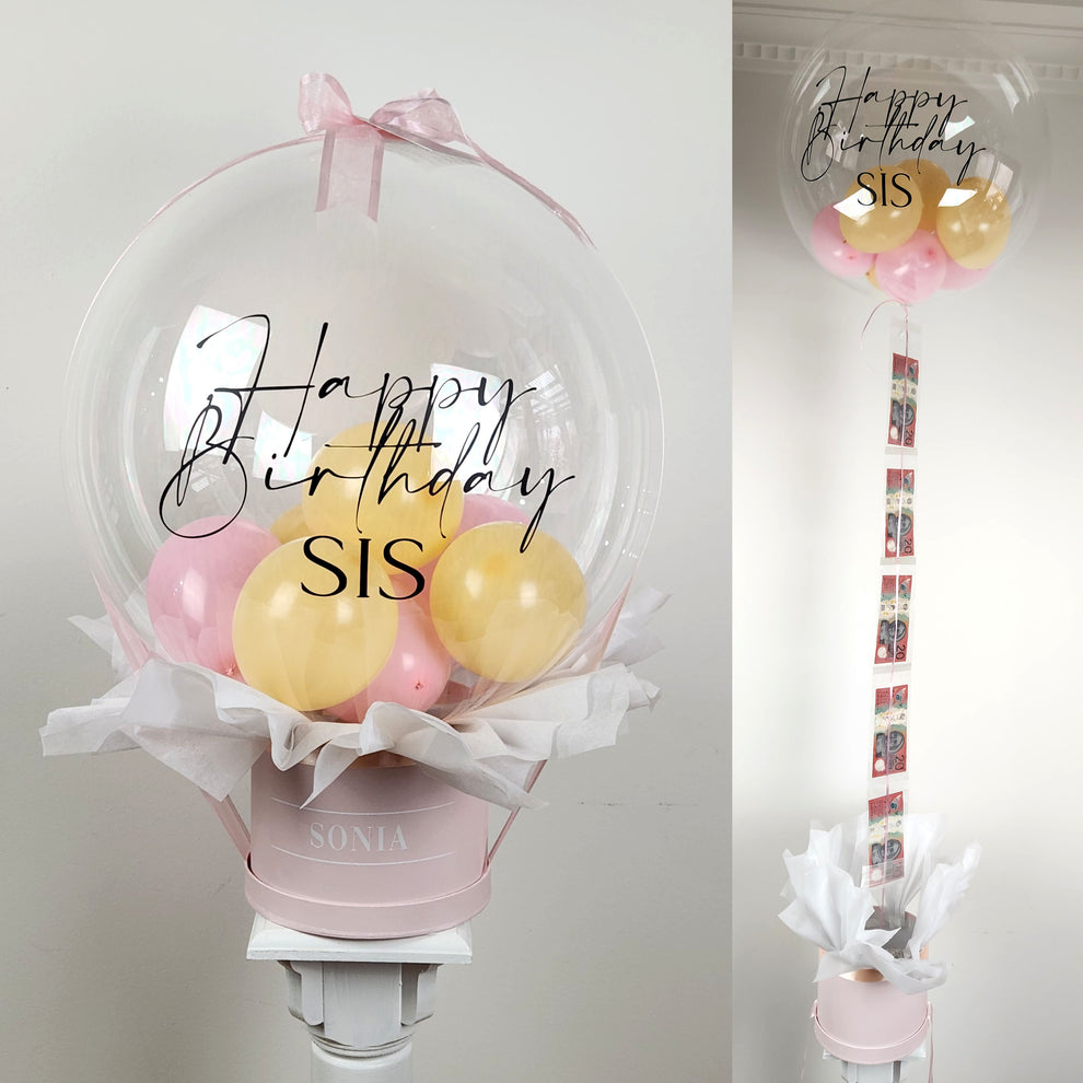 "PayRise" Surprise Money Balloon Box – Balloon Butlers
